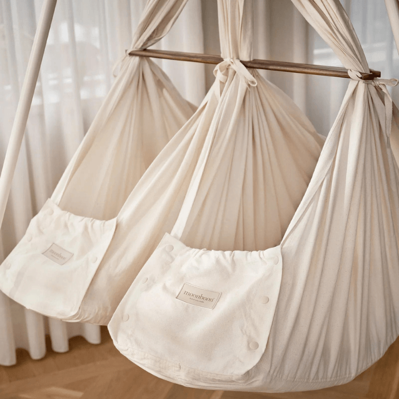 Moonboon Classic Bundle baby hammock for twins – Tiny Library