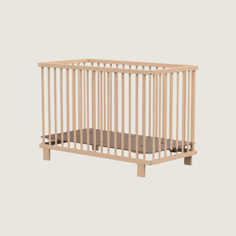 Inklapbaar houten ledikant - Tiny Library